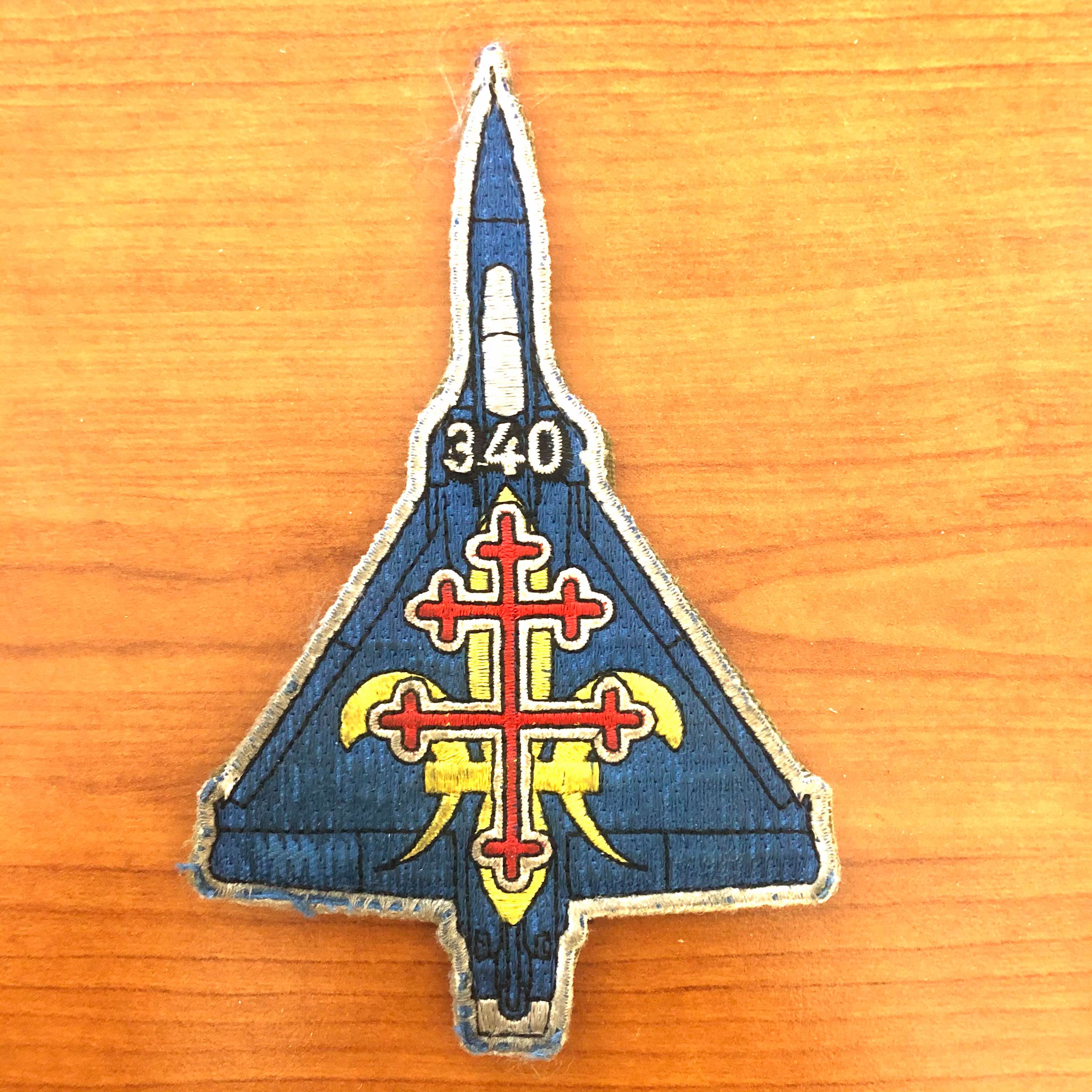 Patch Sihouette Mirage 2000 340 Pilote - GUSTOSHOP OFFICIEL
